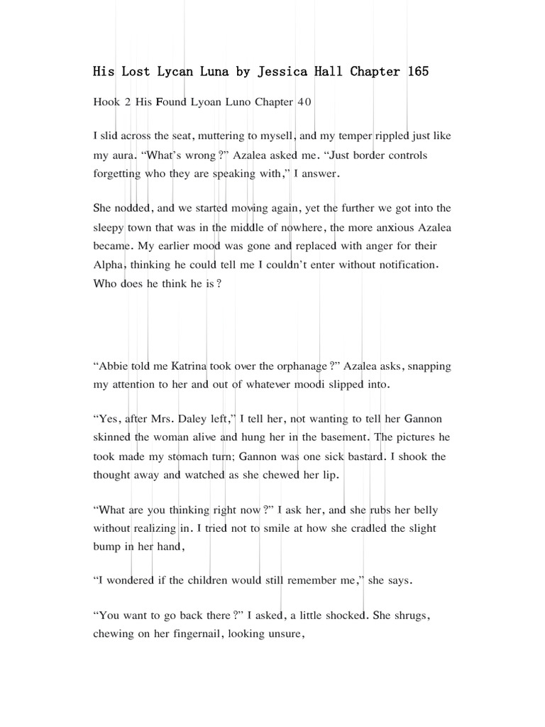 Lost Lycan 165-166 | PDF