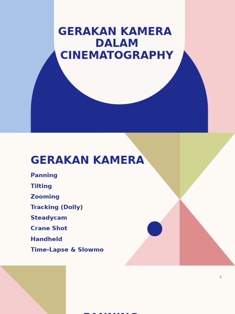 Materi 1 Gerakan Kamera | PDF