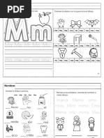 Actividades para Practicar Mi Nombre | PDF