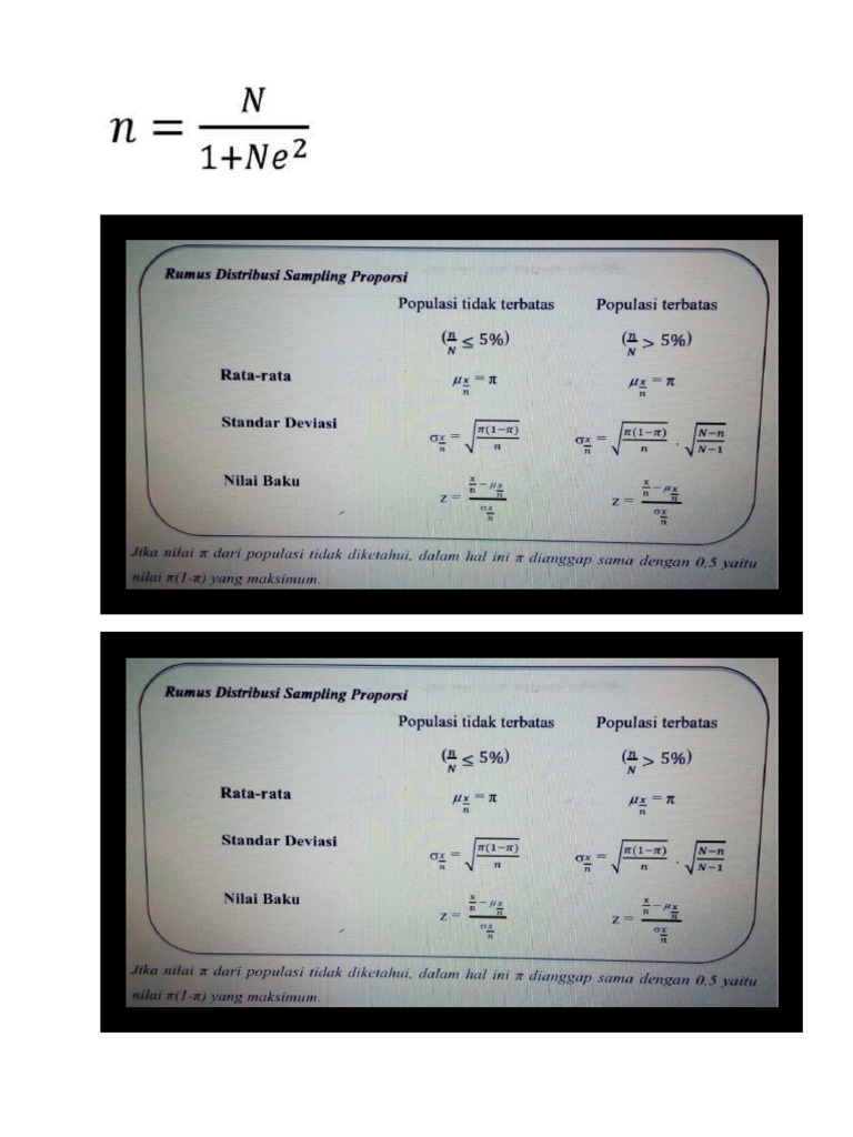 Rumus Statistik | PDF | Teaching Methods & Materials