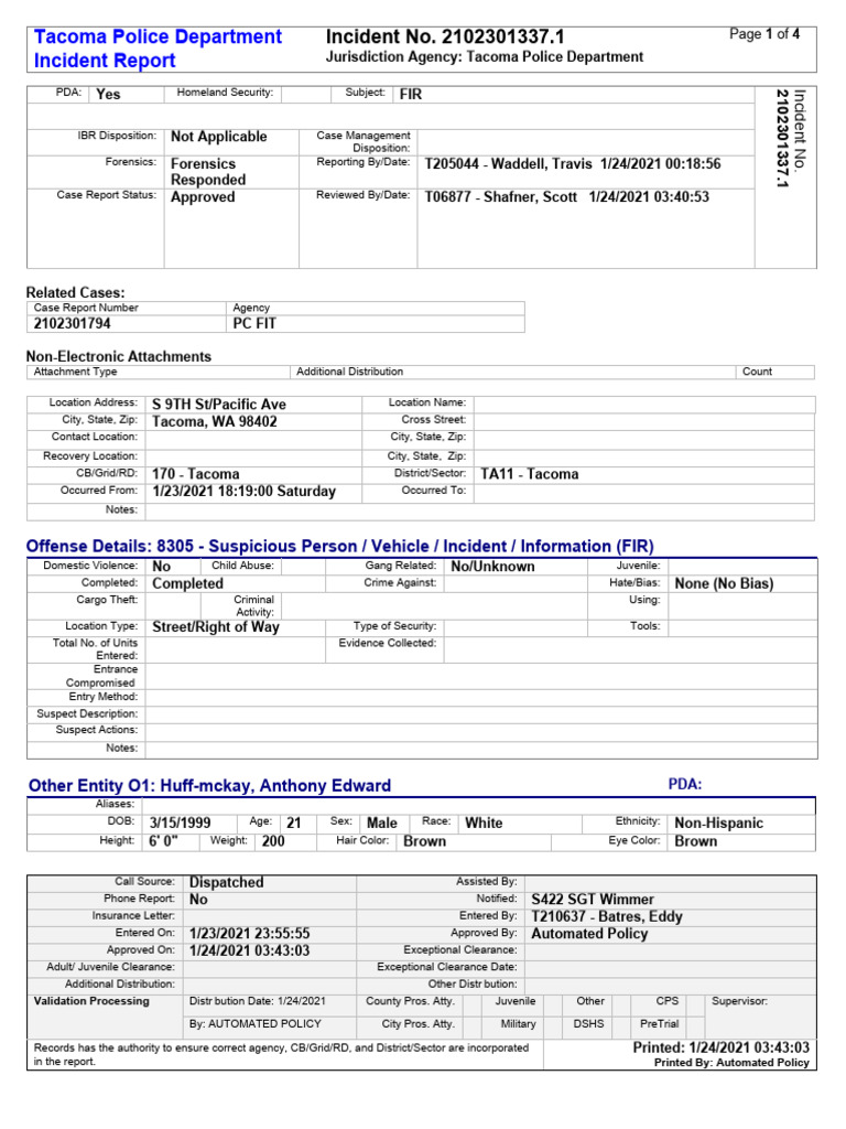 Redacted | PDF | Crimes | Crime & Violence