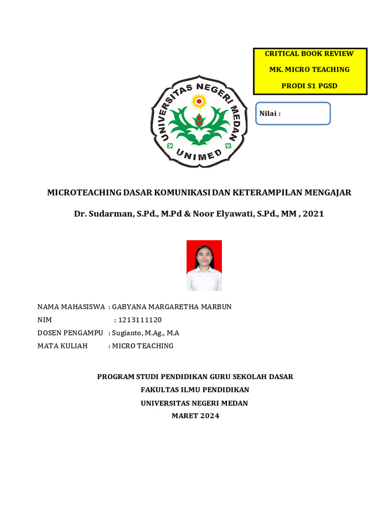 Critical Book Review Microteaching | PDF