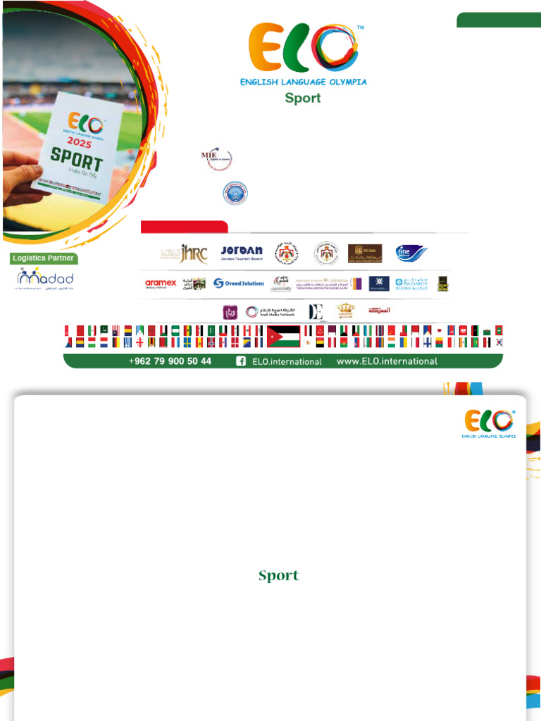 ELO 2025 Sponsorship Guide en | PDF | Advertising | Jordan