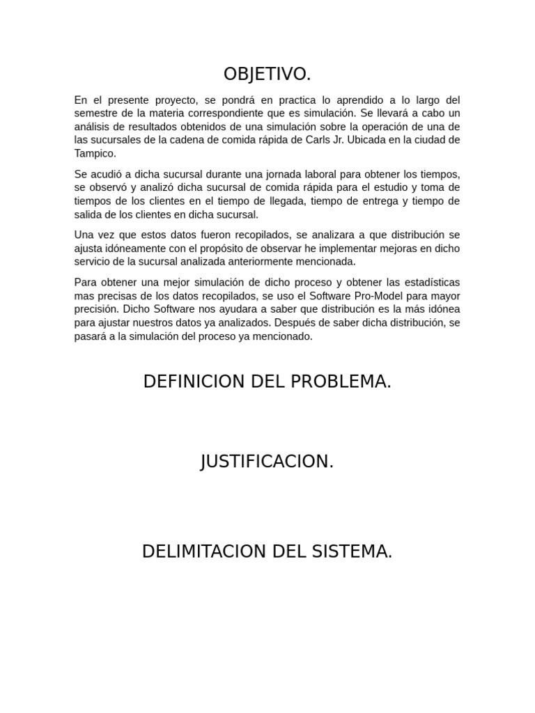 OBJETIVO | PDF | Informática