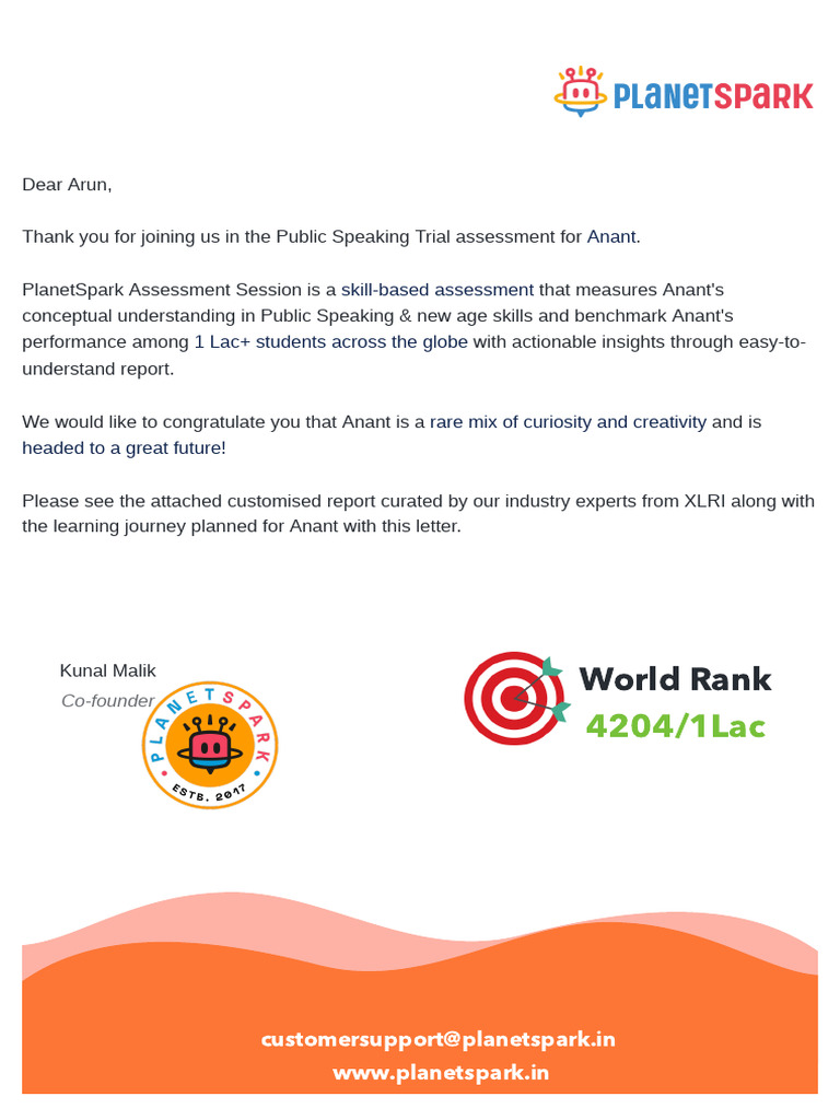 How to read report | PDF | Thought | Fluency