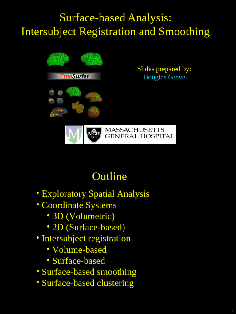 Fs - Surface Based Analysis | PDF | Brain | Neuroscience
