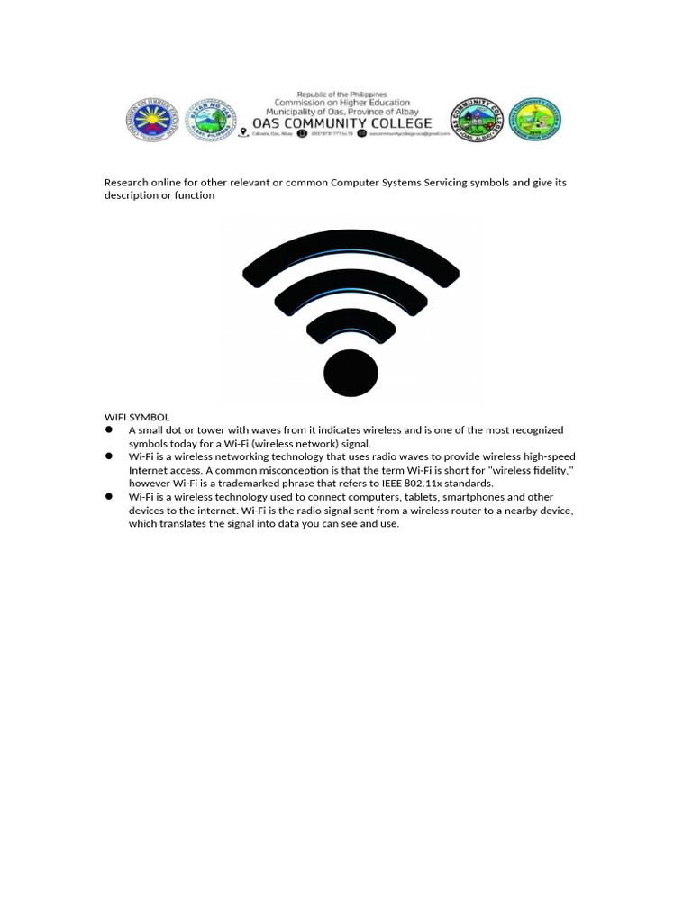 Computer Systems Symbols Guide | PDF | Computers | Technology & Engineering