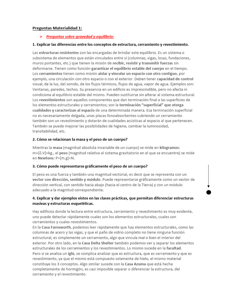 Materialidad | PDF | Viga (Estructura) | Clima