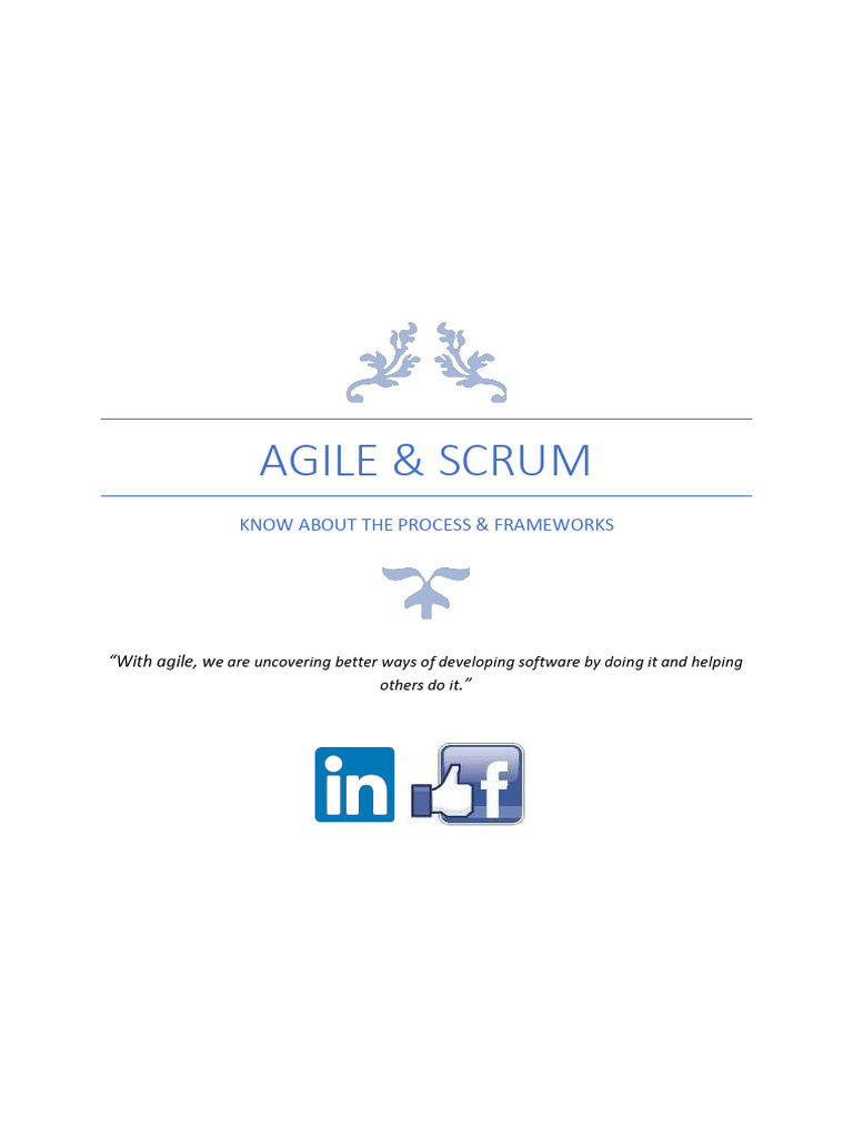 Agile & Scrum for Software Developers | PDF | Career & Growth | Self ...
