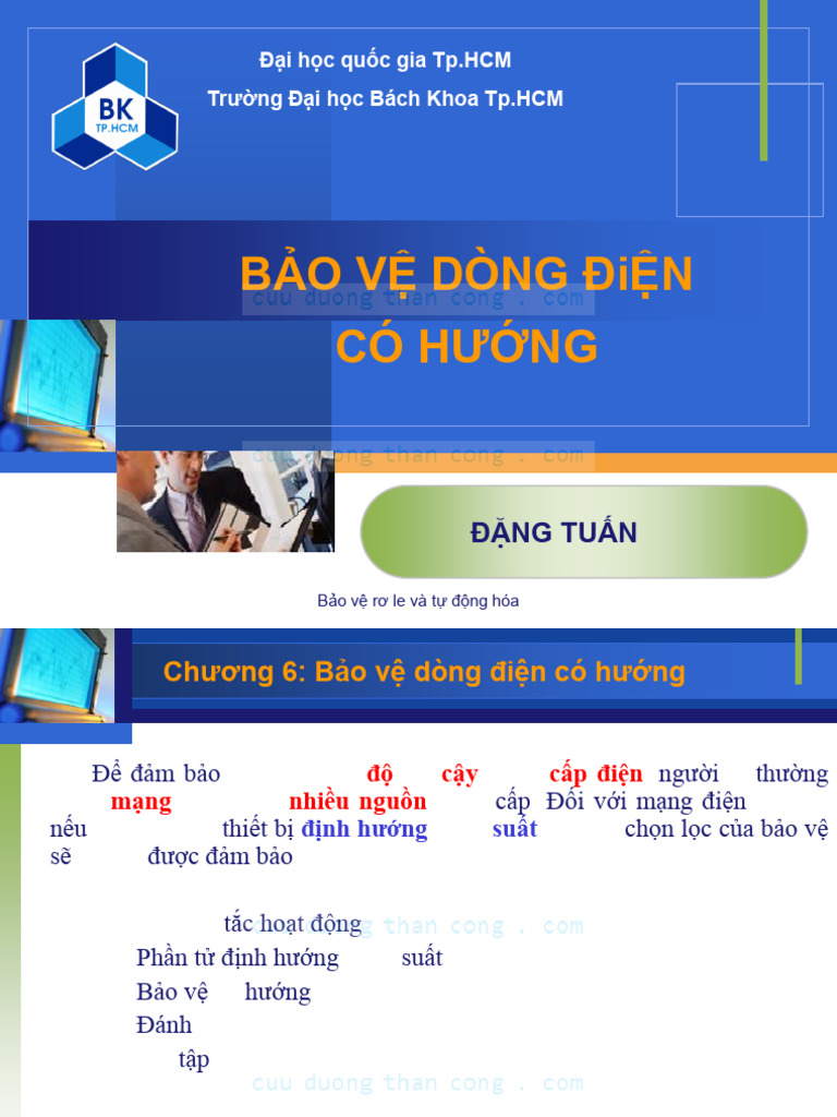 Chuong 6 - Bao Ve Dong Dien Co Huong | PDF