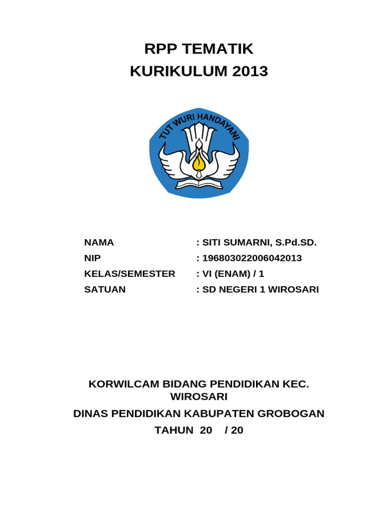 Cover RPP Bue 2 | PDF