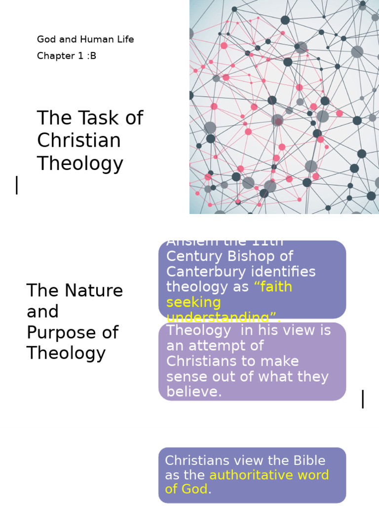 The Task of Christian Theology Part 2 | PDF | Theology | Creed