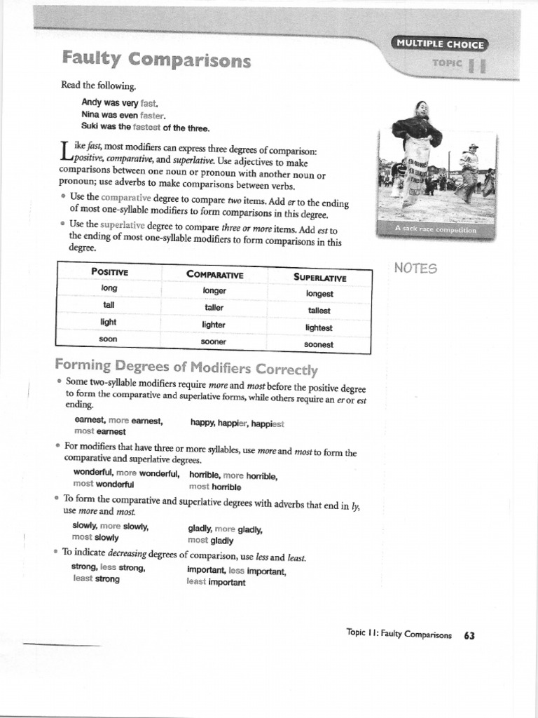 Chapter 11.faulty Comparisons | PDF