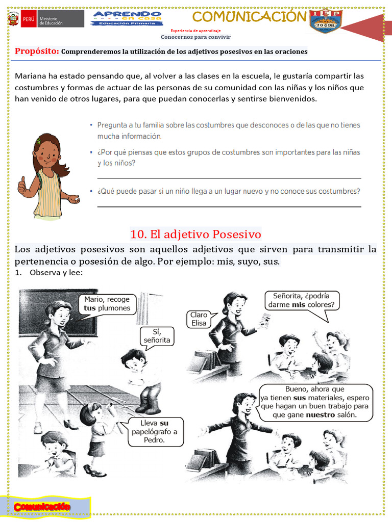 Ejem | PDF | Adjetivo | Sustantivo