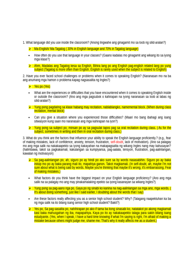STEM Interview Answers | PDF