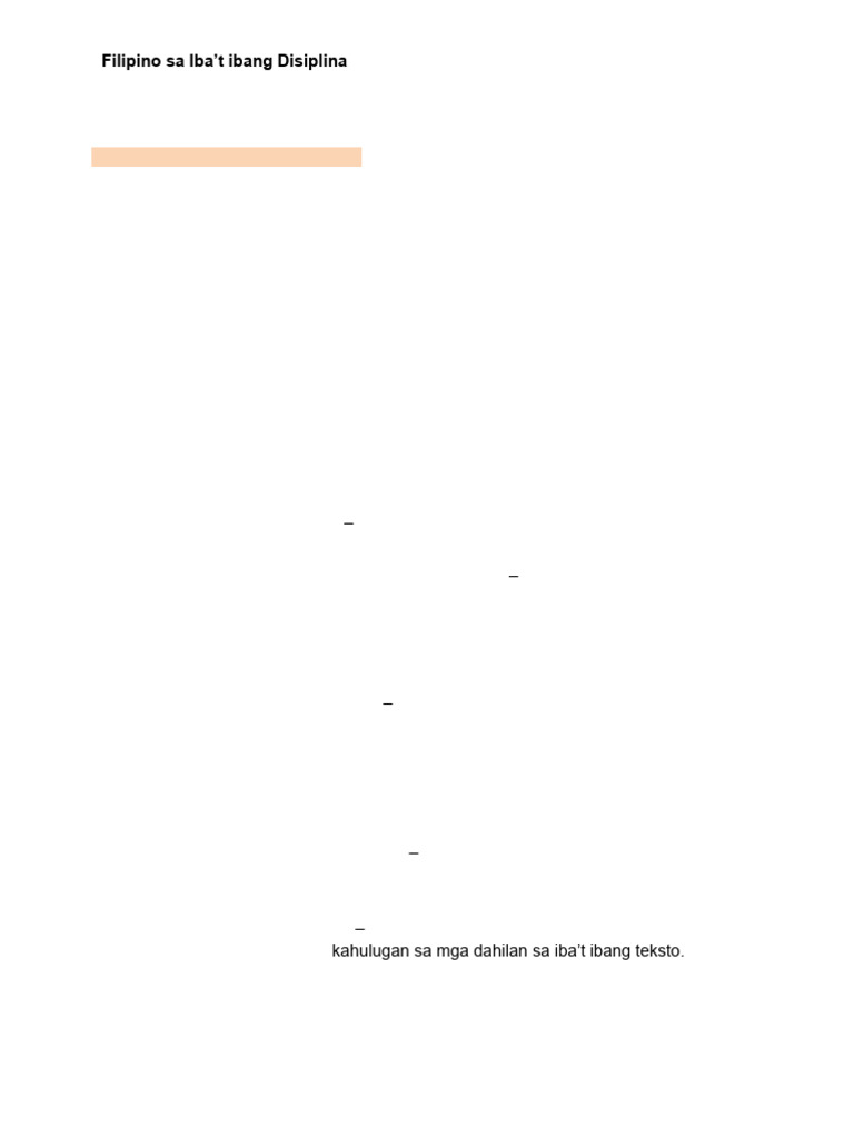 Module 13. Lesson Proper FILDIS | PDF