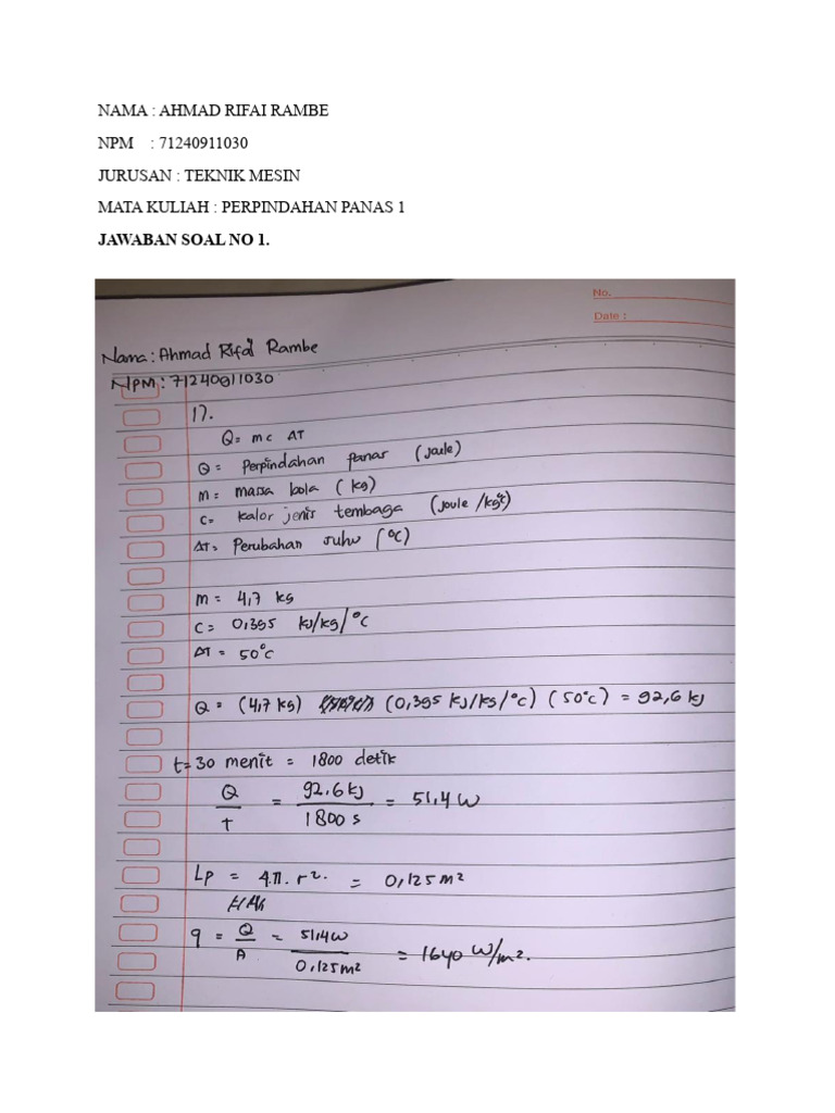 Jawaban Uts Ahmad Rifai Rambe | PDF