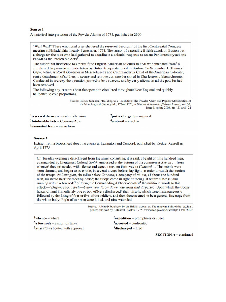 Causes of Colonial Tension and Revolution | PDF