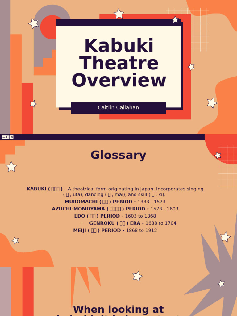 Noh, Kyogen, and Kabuki Theatre Overview | PDF | Performing Arts | Japan