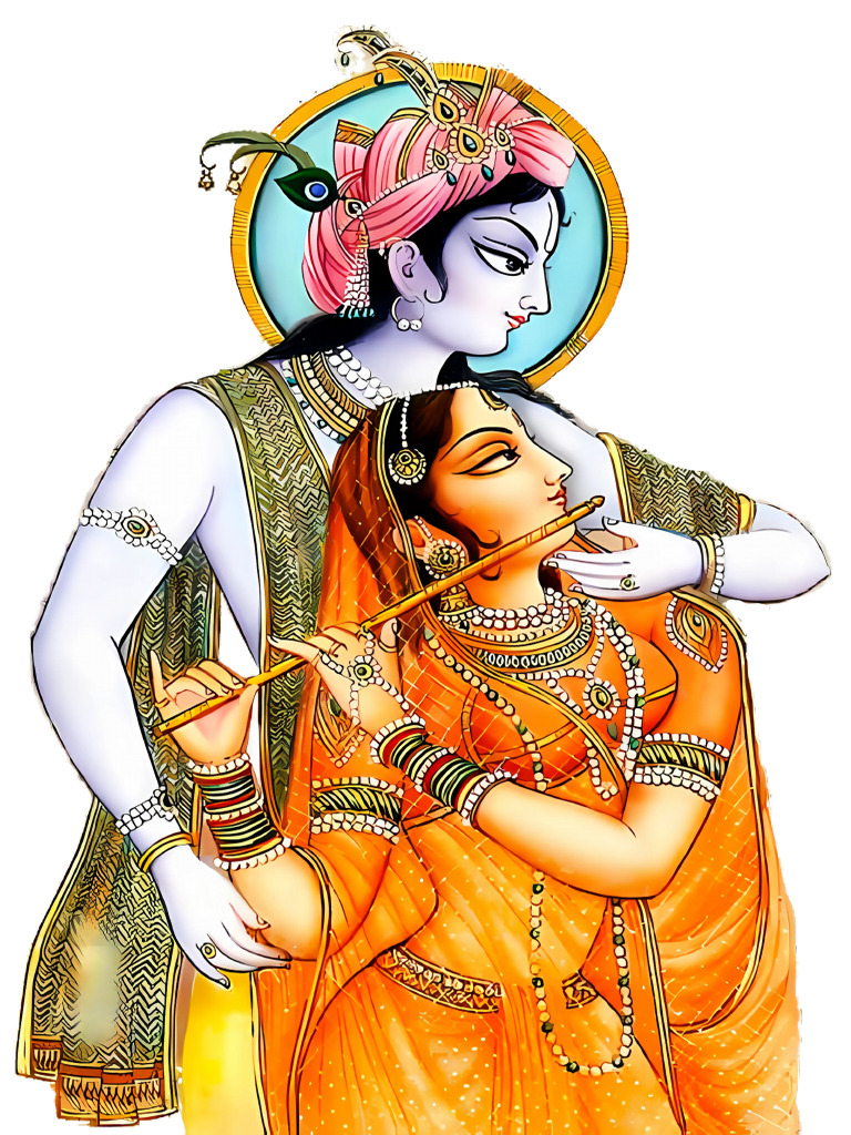 Radha Krishna Cutout Haldi Foam Sheet Photobooth | PDF