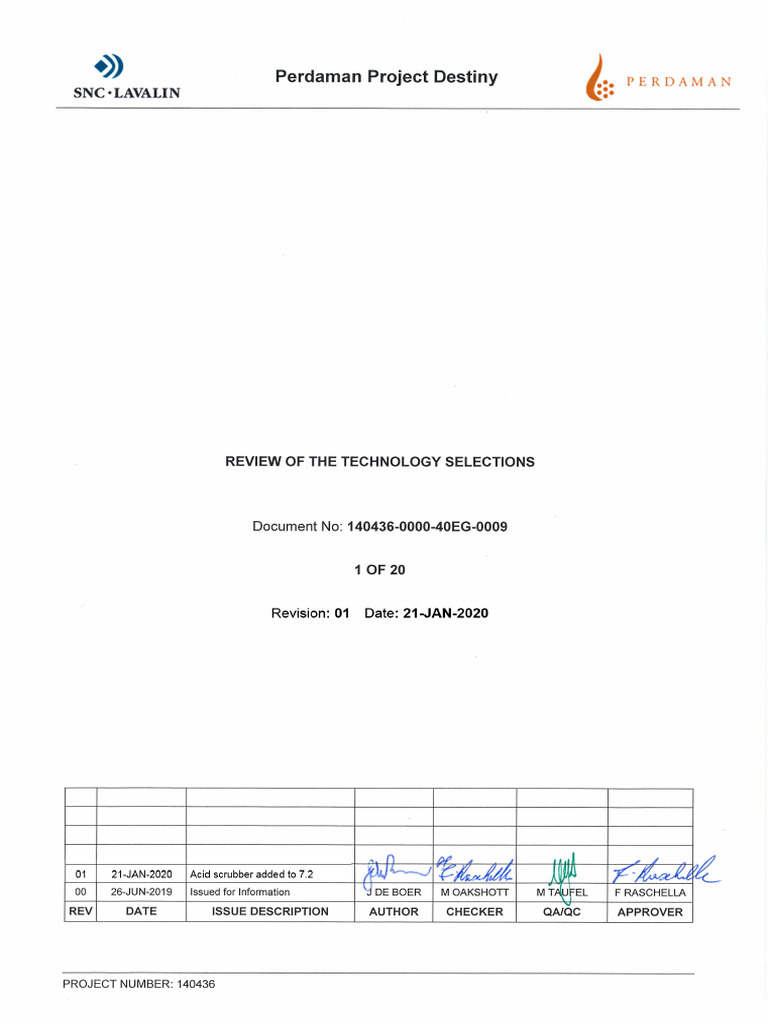 Review of Technology 1731210955 | PDF | Ammonia | Carbon Dioxide