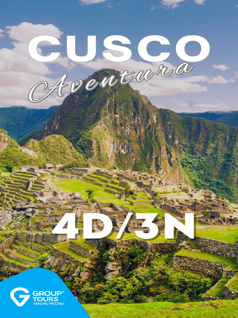 Itinerario Cusco 4 Dias Aventura | PDF | Machu Picchu | Transporte