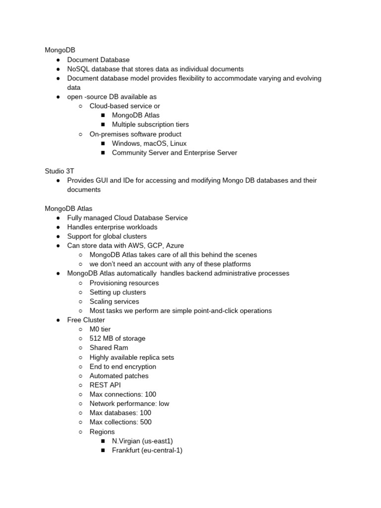 Mongo DBStudio 3 T | PDF | Computers