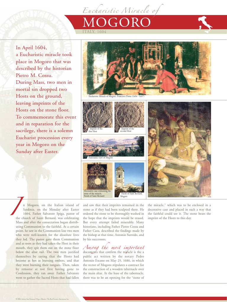 mogoro | PDF | Eucharist | Mass (Liturgy)