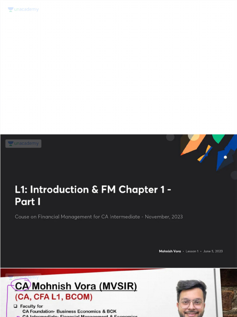 L1 Introduction FM Chapter 1 Part I With Anno | PDF