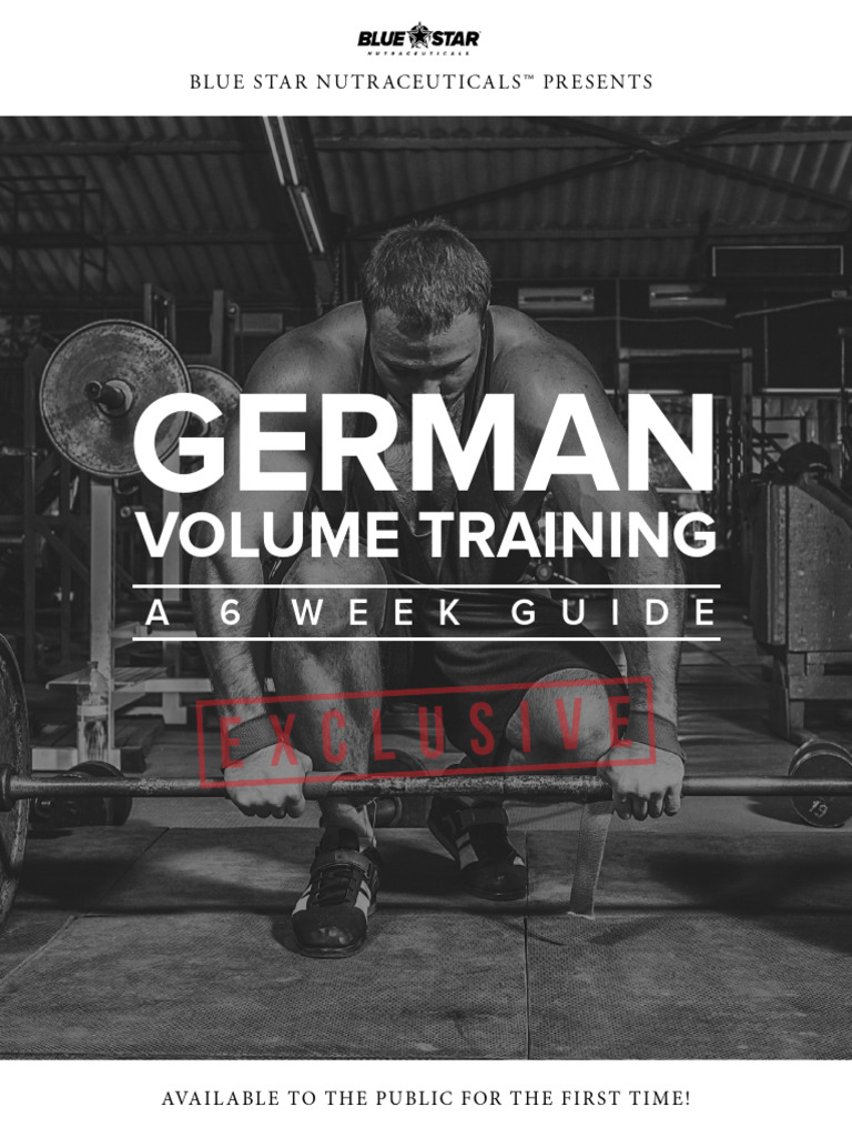 German Volume Training | PDF | Strength Training | Physical Exercise