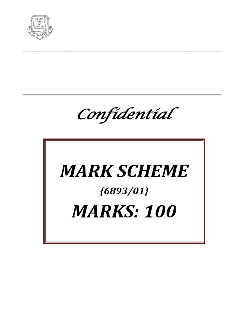 Re Paper 1 - M S | PDF | Jesus | Knowledge