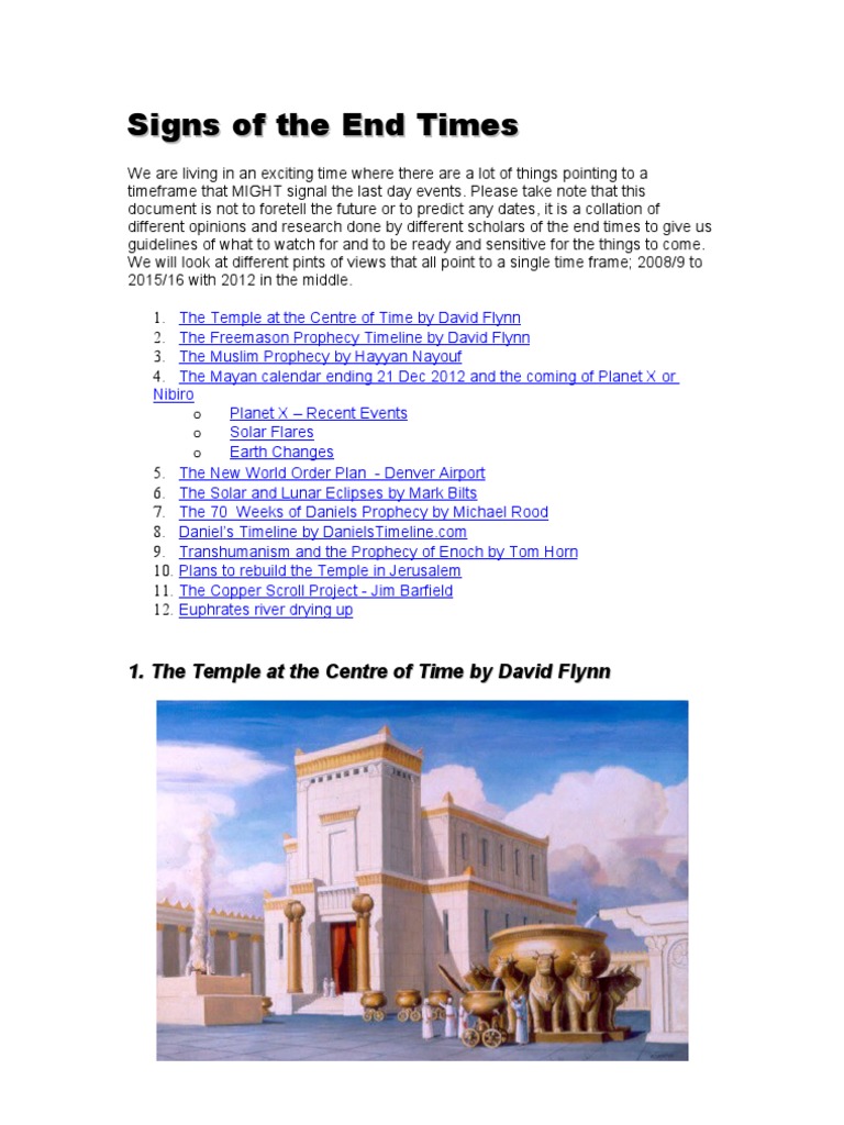 Signs of The End Times | PDF | Neptune | Planets