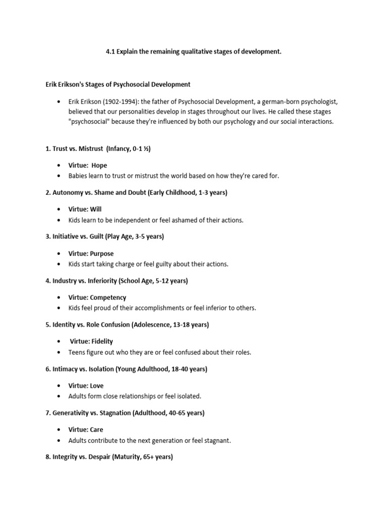 Psychosocial Development G3 | PDF | Id | Psychoanalytic Schools