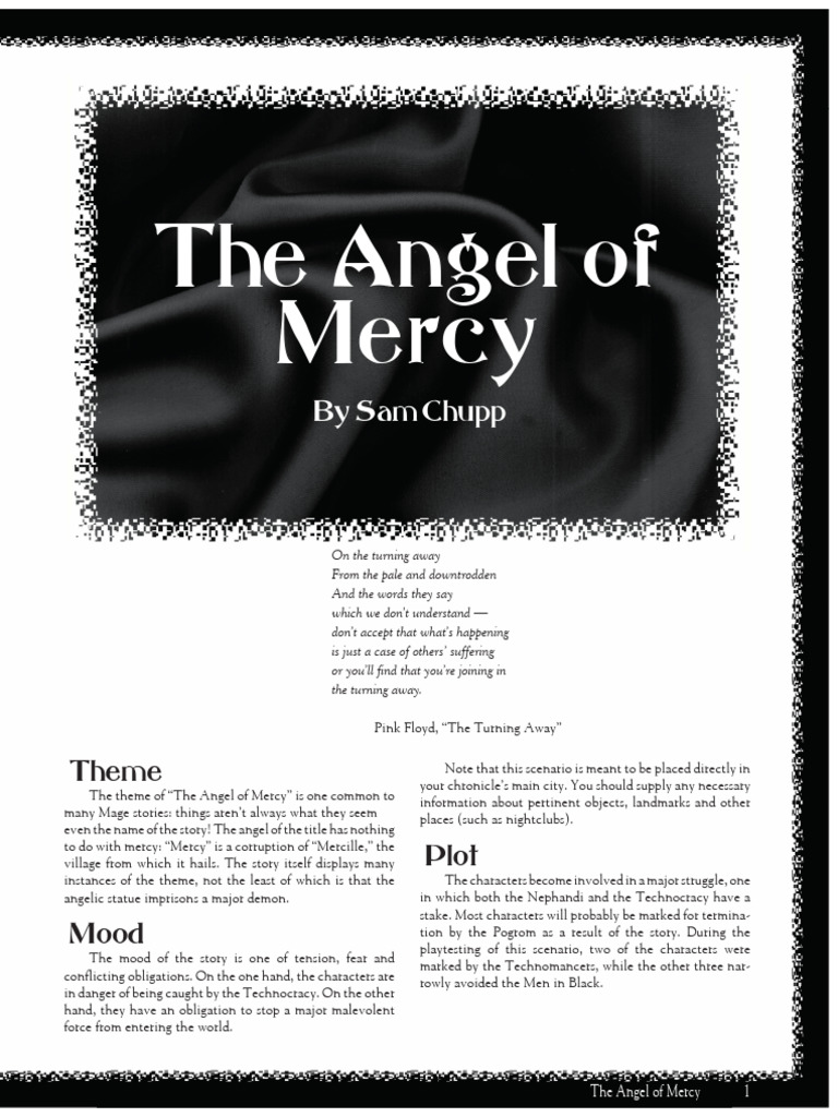 The Angel of Mercy: A Mage's Tale | PDF | Demons