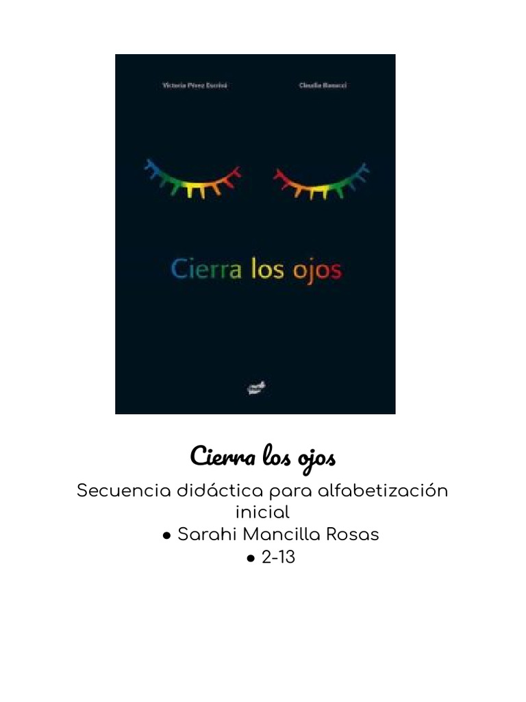 Cierra Los Ojos | PDF