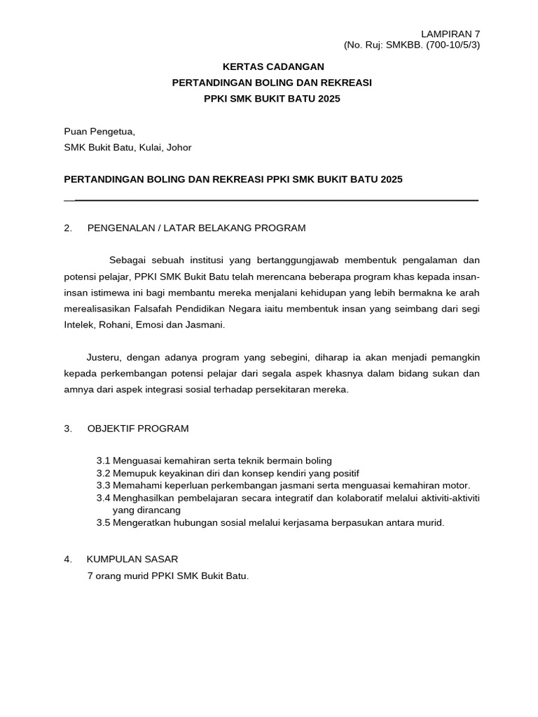Terapi Boling Dan Rekreasi 2024 | PDF