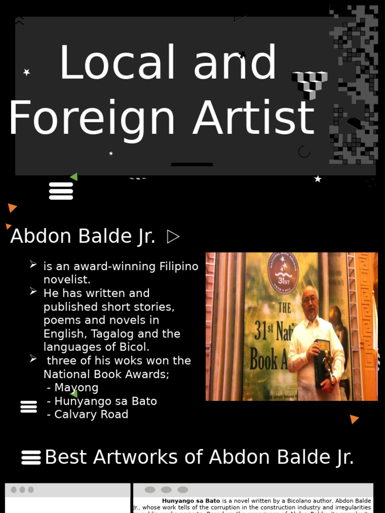Abdon Balde Jr.: Award-Winning Novelist | PDF | Harry Potter | J. K ...