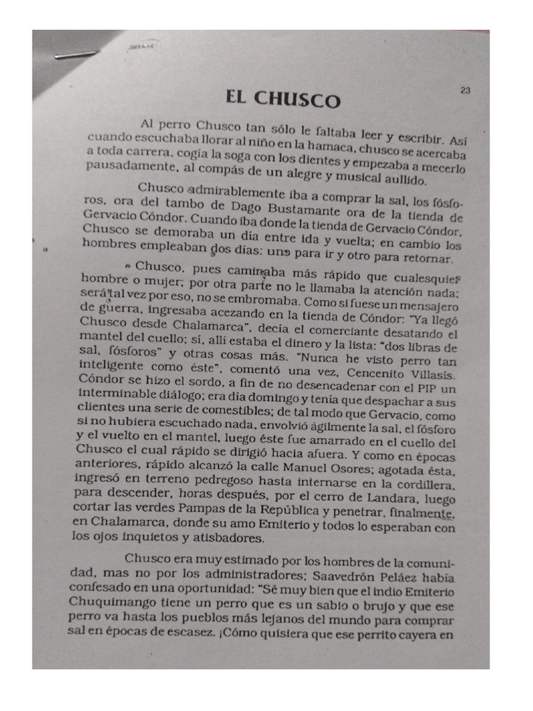 El Chusco | PDF