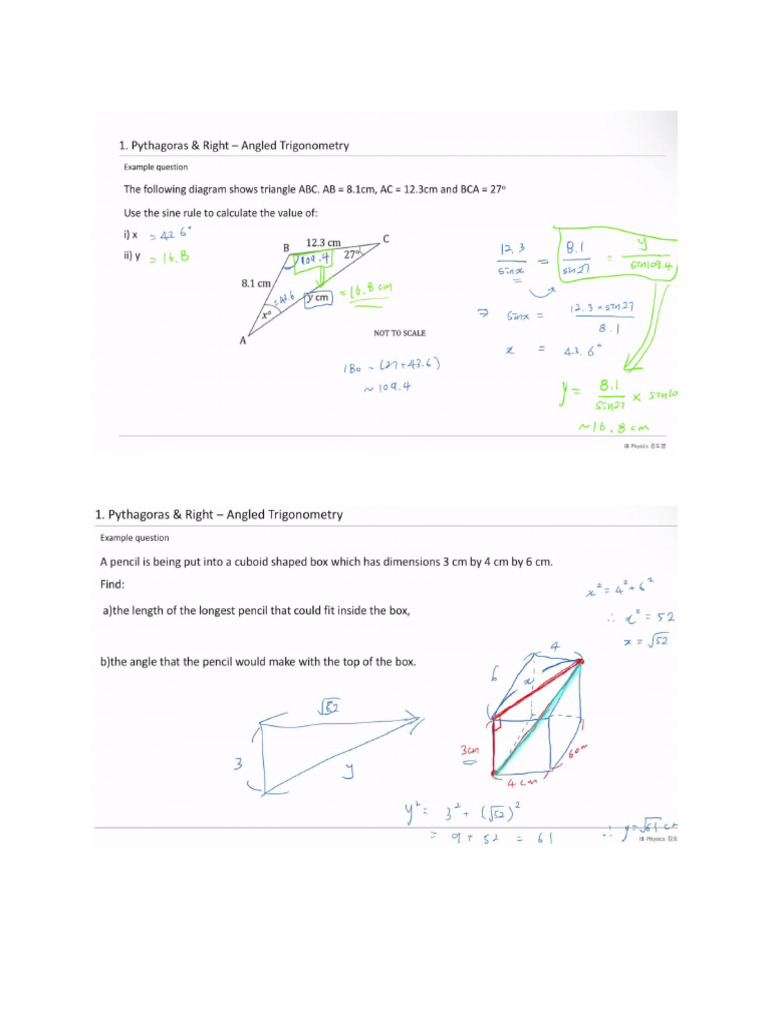 Trignometry Pdf