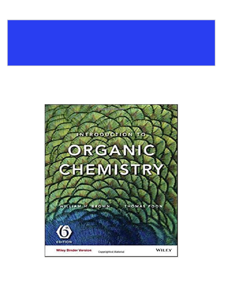 Instant Download (Ebook PDF) Introduction To Organic Chemistry 6th ... Instant Download (Ebook PDF) Introduction To Organic Chemistry 6th ...