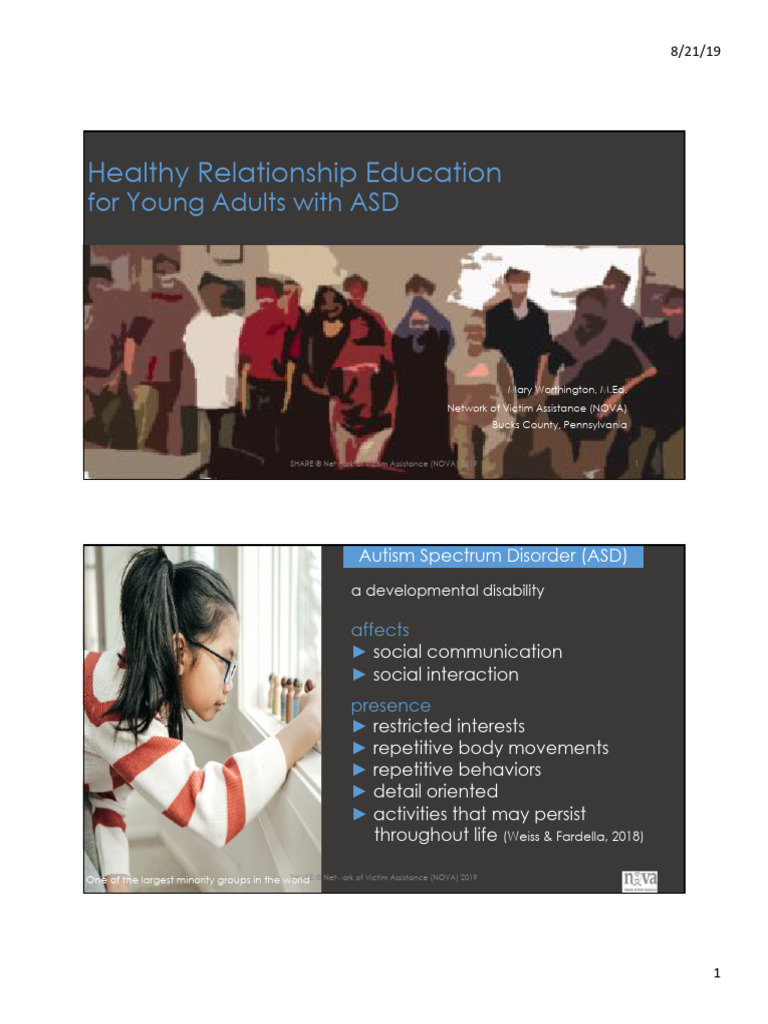 Young Adults with ASD | PDF | Autism Spectrum | Mental Disorder