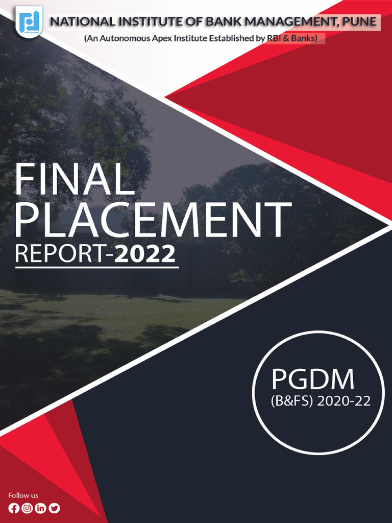 Placement Report 2022 | PDF