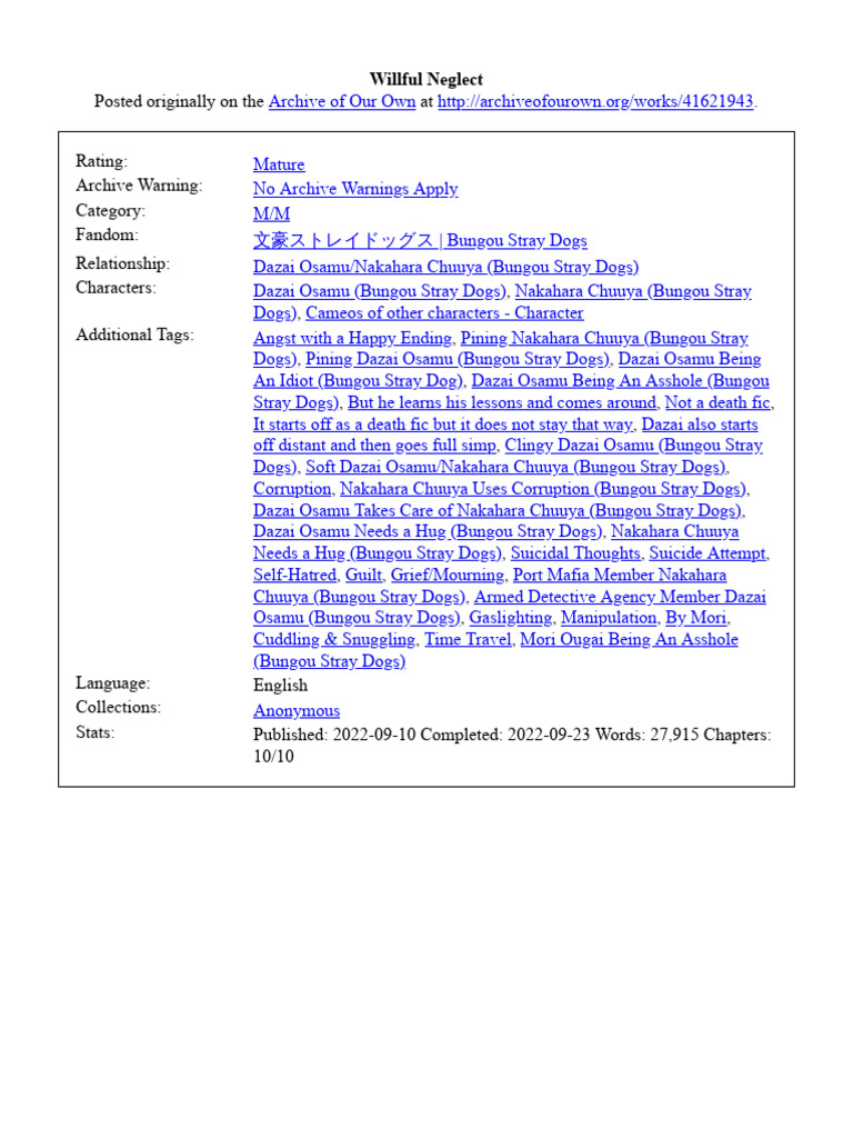 Willful Neglect | PDF | Self-Improvement | General Fiction