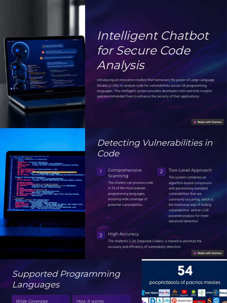 Intelligent Chatbot For Secure Code Analysis | PDF | Computing ...