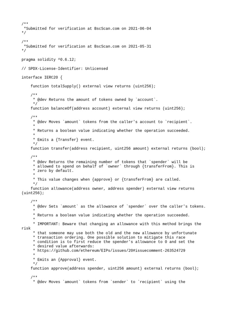 Contrat Scam 3 | PDF | Boolean Data Type | Computing