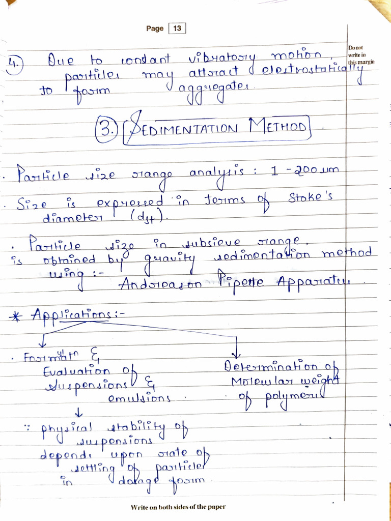 Particle Analysis Methods Overview | PDF