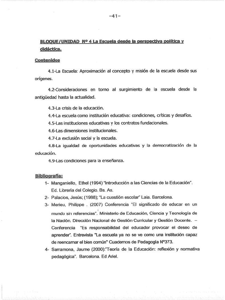 MÓDULO PEDAGOGÍA - BLOQUE IV - 2024 | PDF