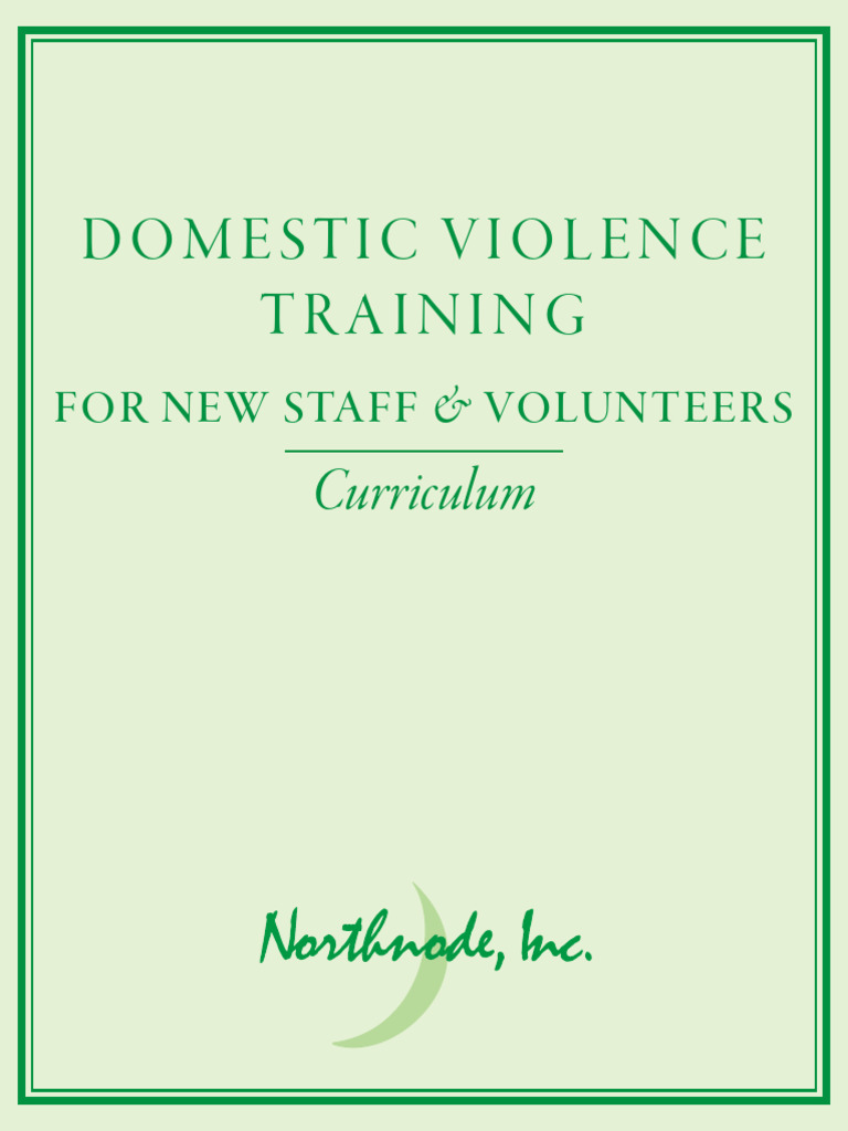 Domestic Violence Training | PDF | Domestic Violence | Violence
