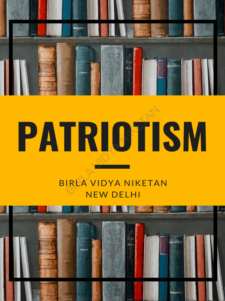 Exploring Patriotism in Education | PDF | Thought | Rationality