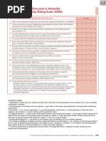 Mrs - Escala de Puntuación en Menopausia | PDF | Psicología anormal | Neurociencia